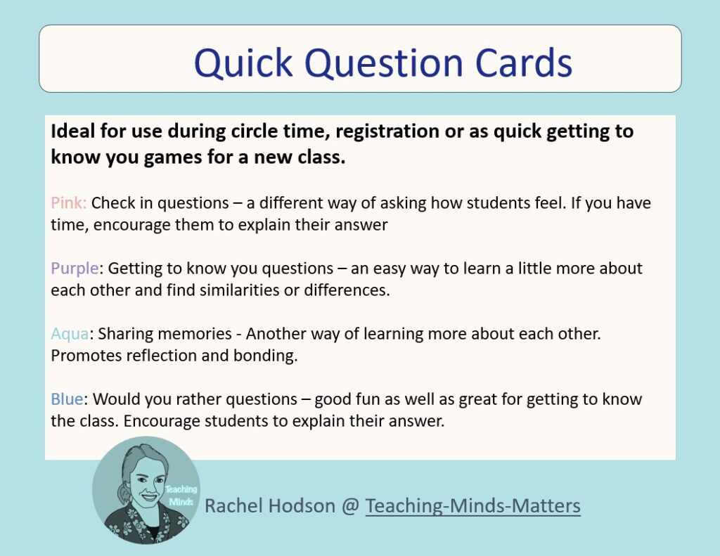 Class Circle Activity Bundle - Teaching Minds